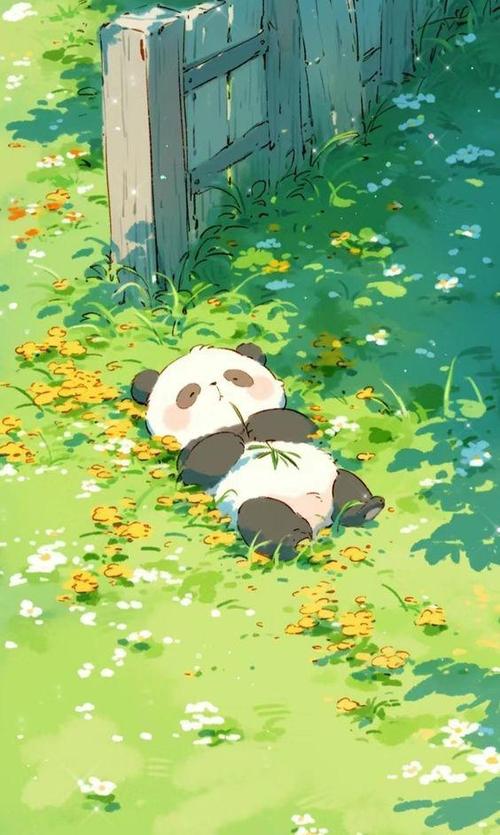 绿色大熊猫