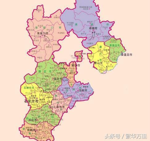 河北省地图图标