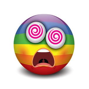 彩虹emoji表情符号图标