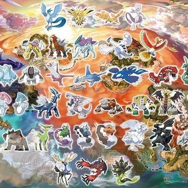 究极日月全神兽位置图标