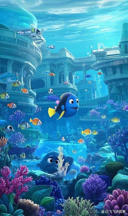 海洋世界动画片图标
