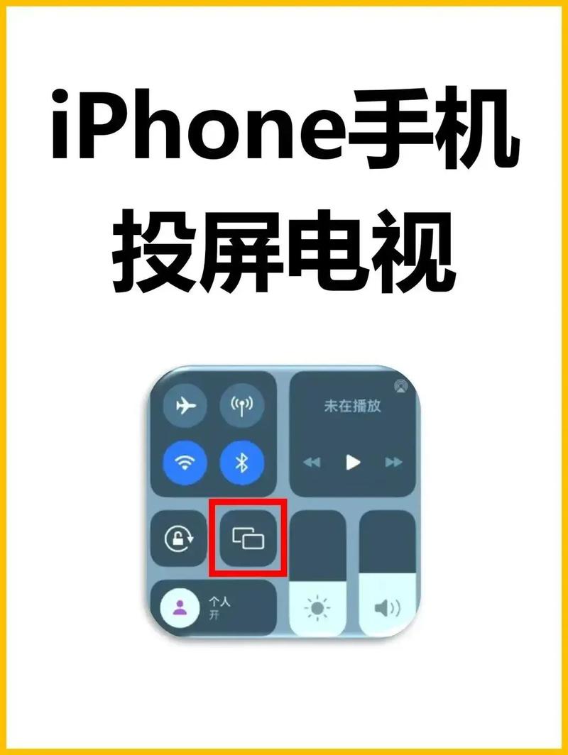 苹果投屏怎么投到电视上图标