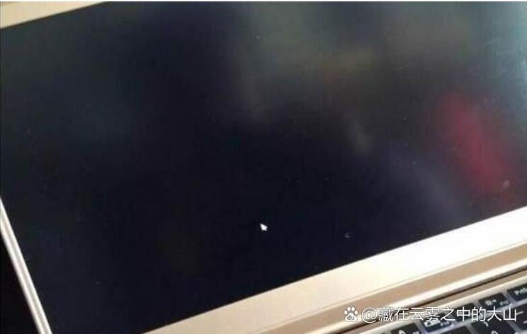 电脑登录之后黑屏只有鼠标截图