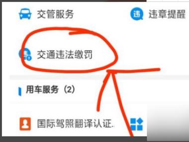 网上如何交电动车罚款图标