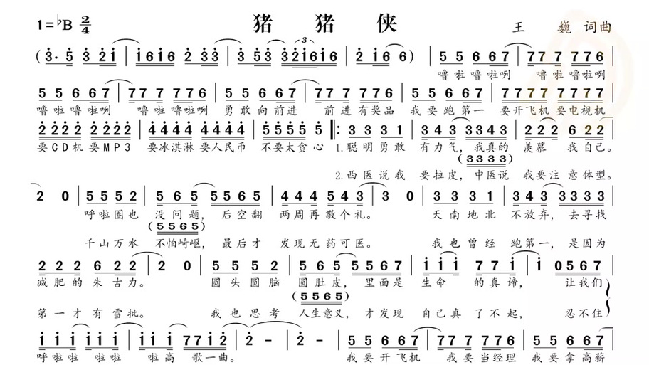 猪猪侠主题歌曲片头曲截图