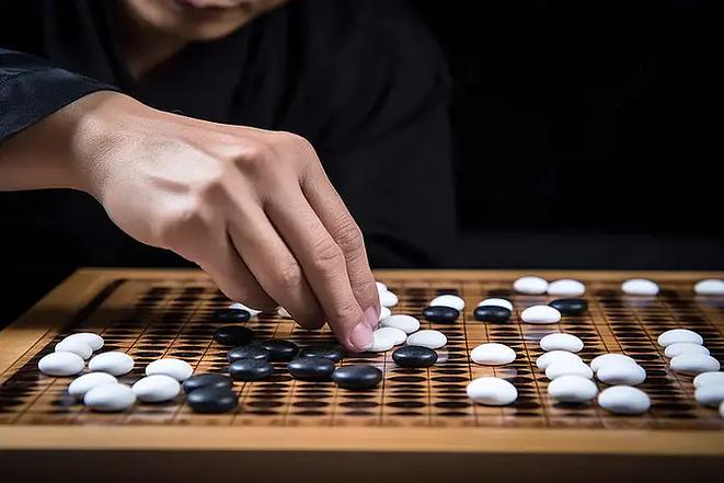 网上围棋对弈截图