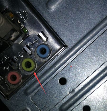 音频输入接口坏了图标