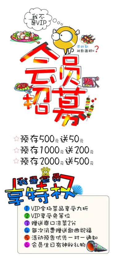 会员招募活动方案图标