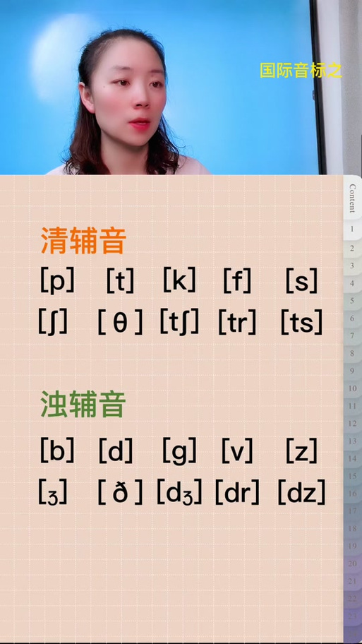 英语清对清浊对浊图标