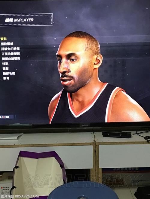 nba2k怎么扫描自己脸部截图