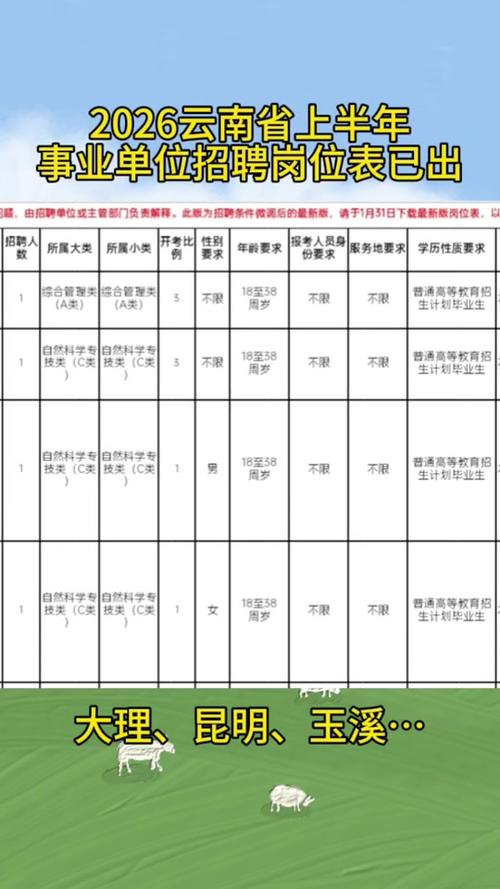 2026年事业编岗位表图标
