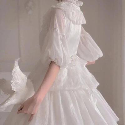 白色系干净女头截图