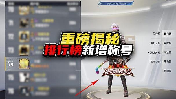 和平精英排名地区称号图标