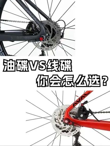 油压碟刹和机械碟刹图标