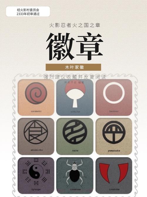 火影忍者疾风传名字特殊符号图标