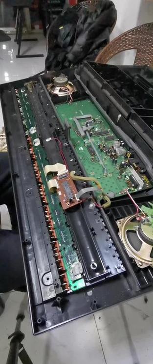 雅马哈电子琴按键不响怎么修图标