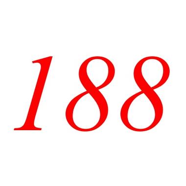 爱情数字188的含义图标