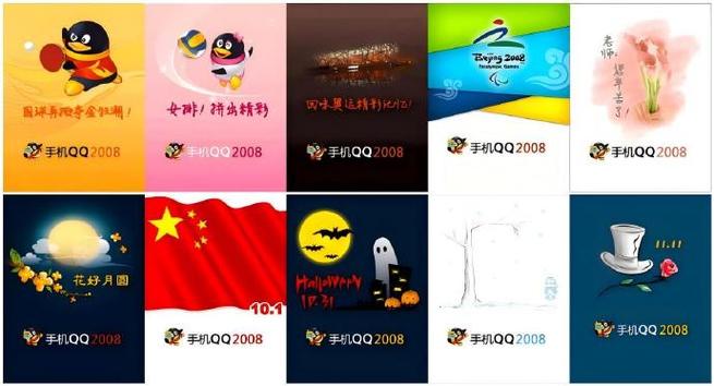 2008手机QQ图标