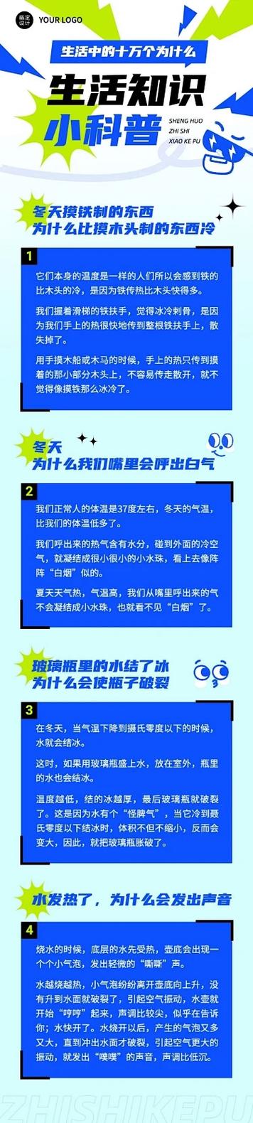 生活科普小常识图标