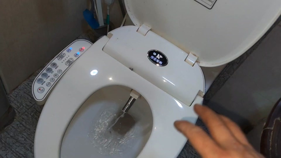 智能马桶喷头不出水截图