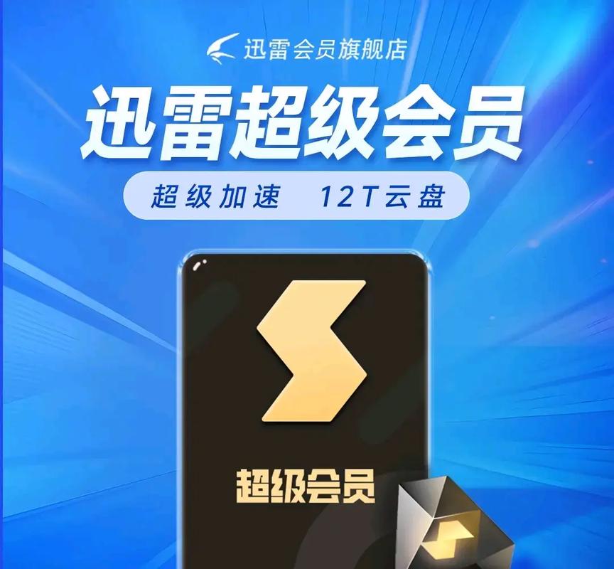 迅雷会员升级超级会员图标