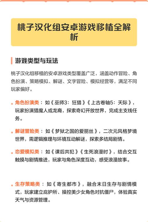 桃子汉化组移植的安卓游戏图标