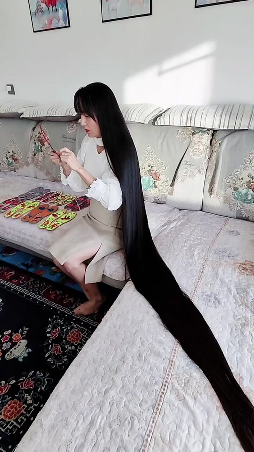玩長发截图