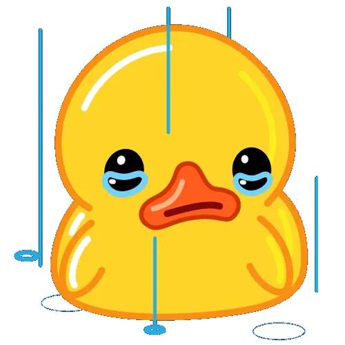 小黄鸭表情emoji图标