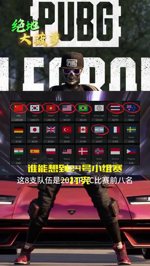 pubg哪个国家最厉害图标