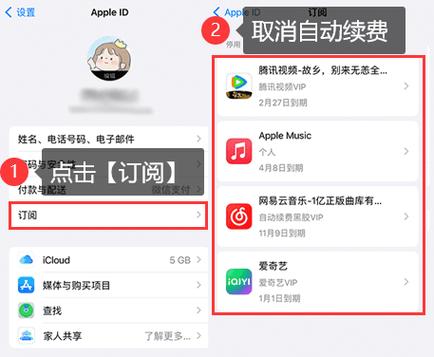 苹果id怎么取消订阅自动续费截图