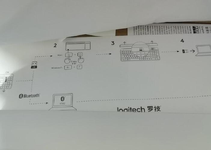 罗技k580键盘连接手机方法