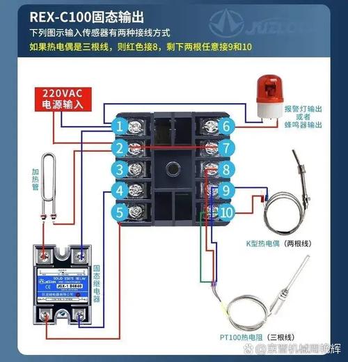 XMTG温度控制器接线图