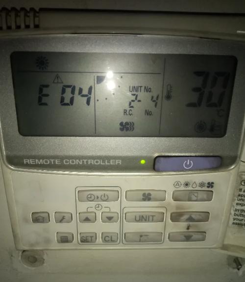 松下中央空调故障代码f25图标