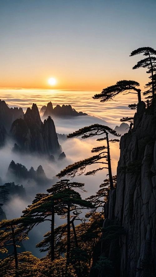黄山图片真实照片图标