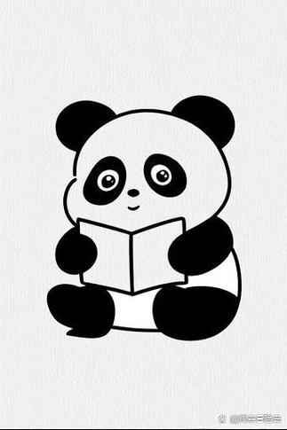 熊猫搜索书图标