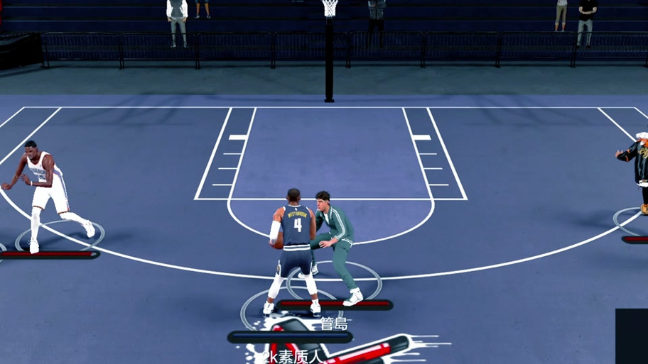 nba2kol2怎么空接扣篮图标