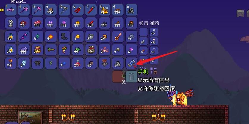 泰拉瑞亚怎么收藏物品图标