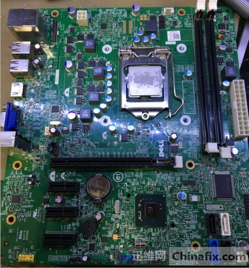 dell mih61r 主板接线图标
