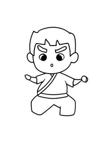 火柴人功夫小子图标