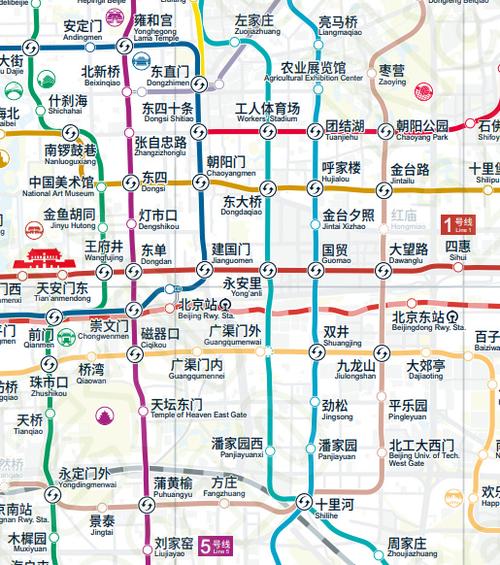 北京市地铁线路图下载图标
