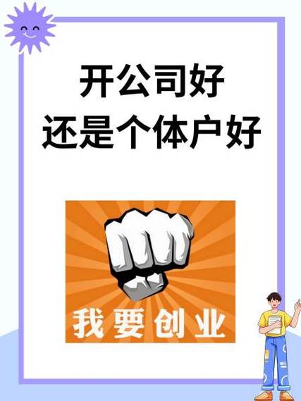 开公司好还是个体户好图标