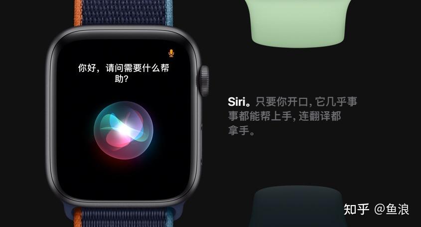 苹果手表抬腕唤醒siri图标