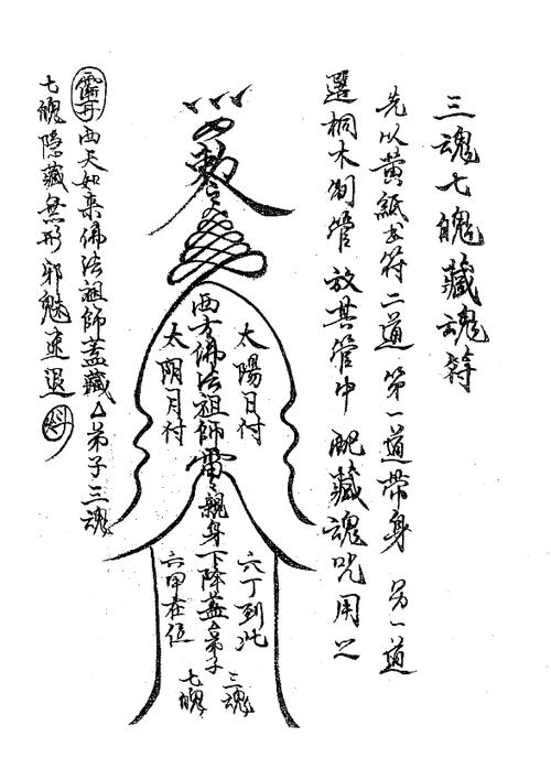 三魂七魄归位口诀图标