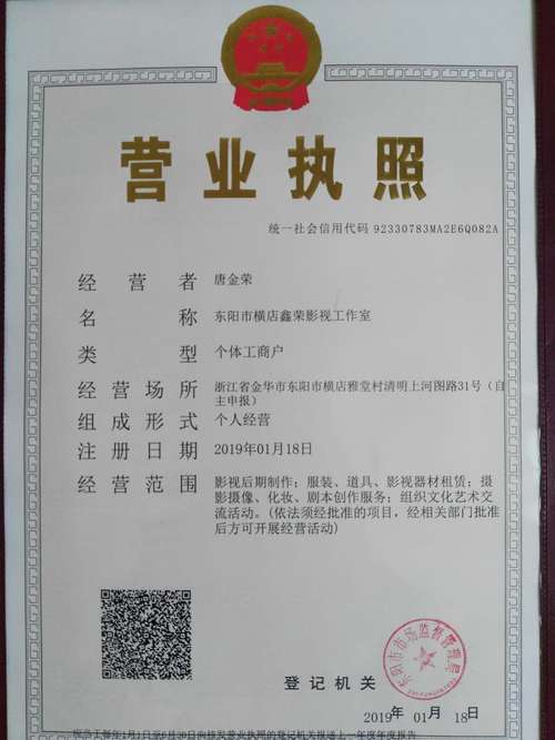 个体户营业执照办理图标