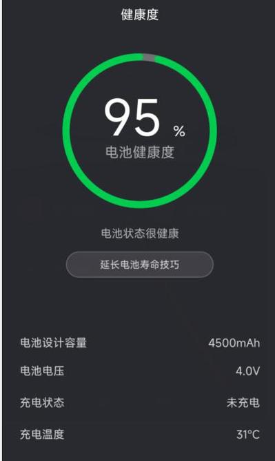 手机健康值还剩多少图标