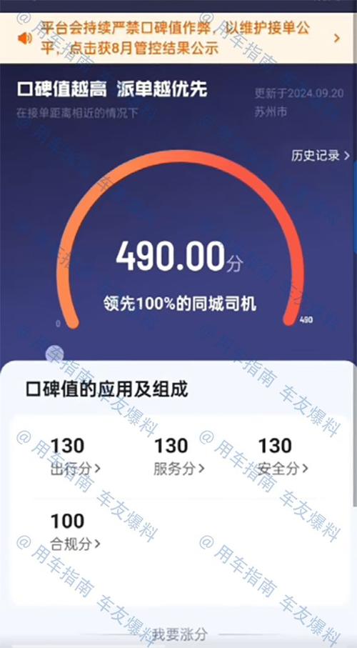 滴滴快车司机评分明细图标