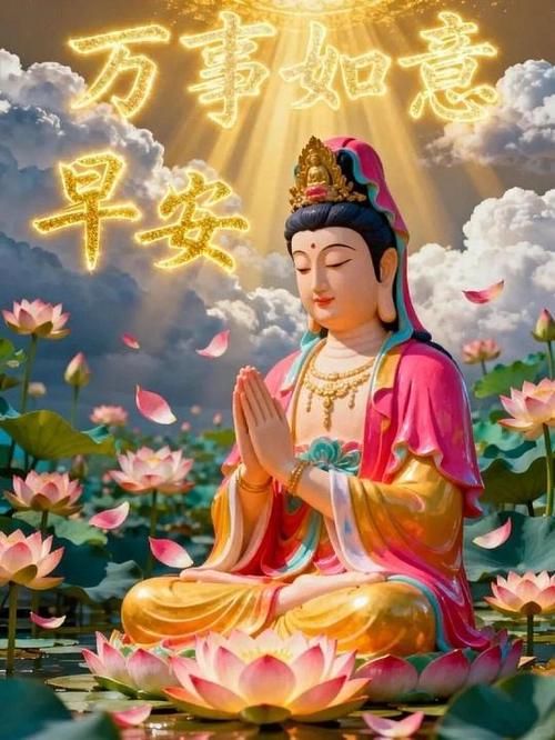 佛佑平安的祝福语图标