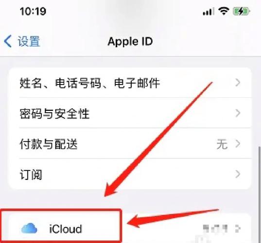 苹果手机云备份图标