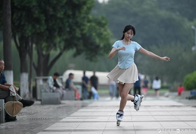 玩轮滑的人的心理截图