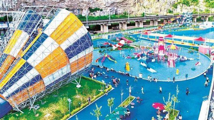 阳泉桃河公园大象滑梯图标